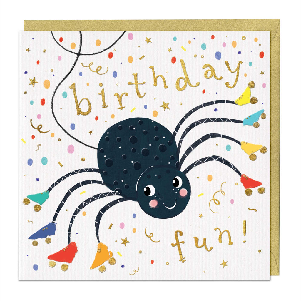 Birthday Fun Spider Card - Whistlefish | Whistlefish Trade
