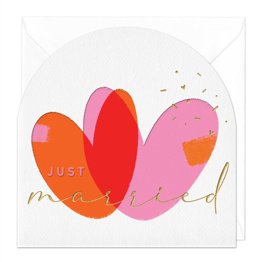 Just Married Heart Card - Whistlefish | Whistlefish Trade