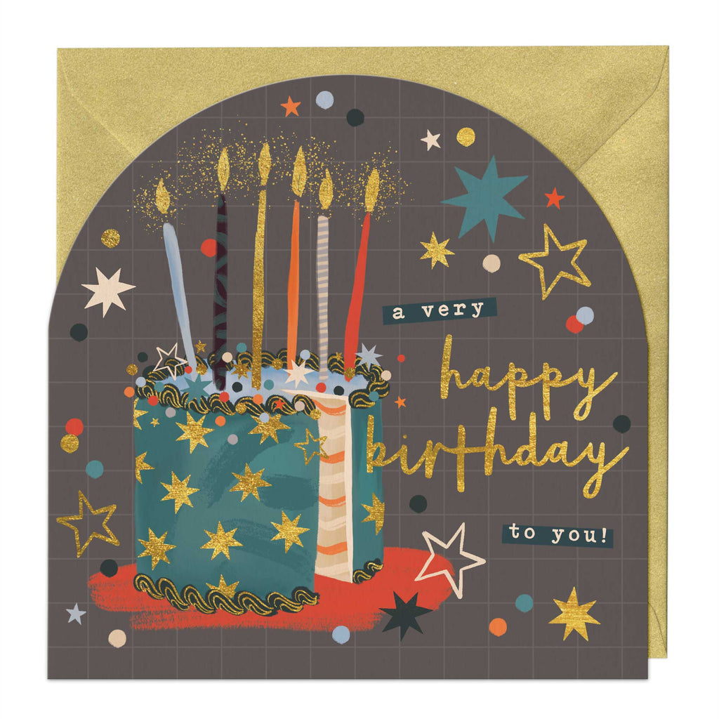 Whimsical Happy Birthday Luxury Niece Happy Birthday Card Cake