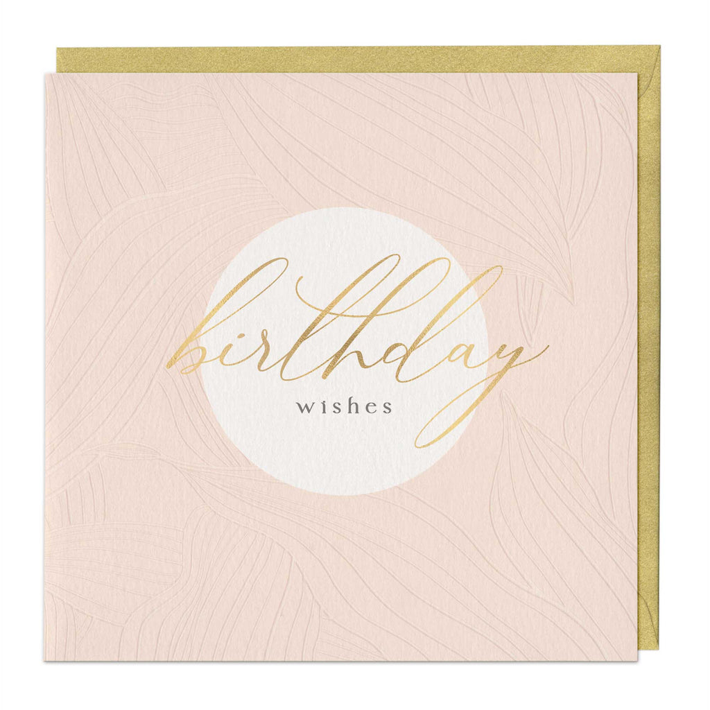 Subtle Elegance Birthday Wishes Card - Whistlefish | Whistlefish Trade